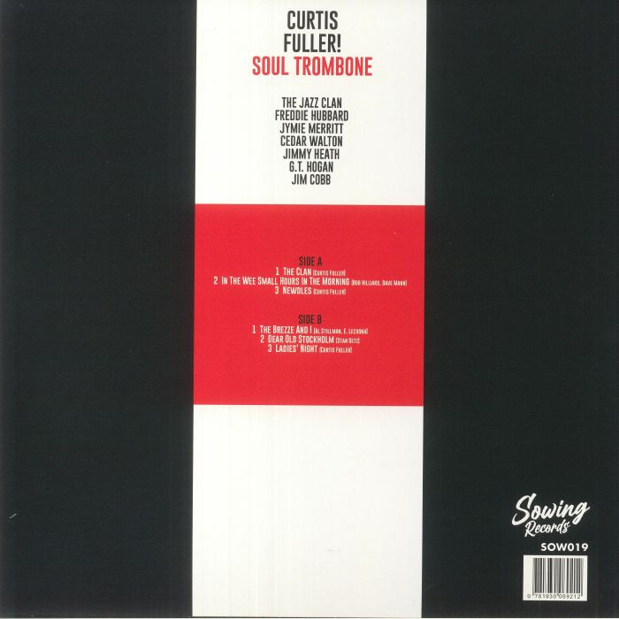 Curtis FULLER - Soul Trombone & The Jazz Clan (reissue) Vinyl at Juno ...