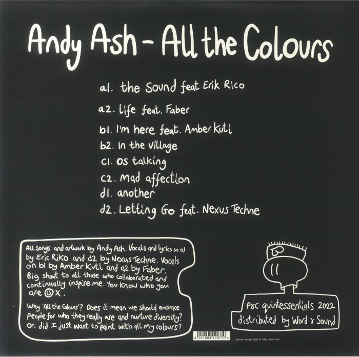 Andy ASH - All The Colours Vinyl at Juno Records.