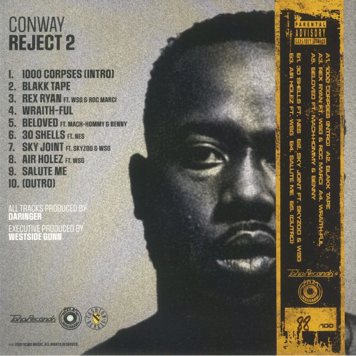 CONWAY - Reject 2 (reissue) Vinyl at Juno Records.