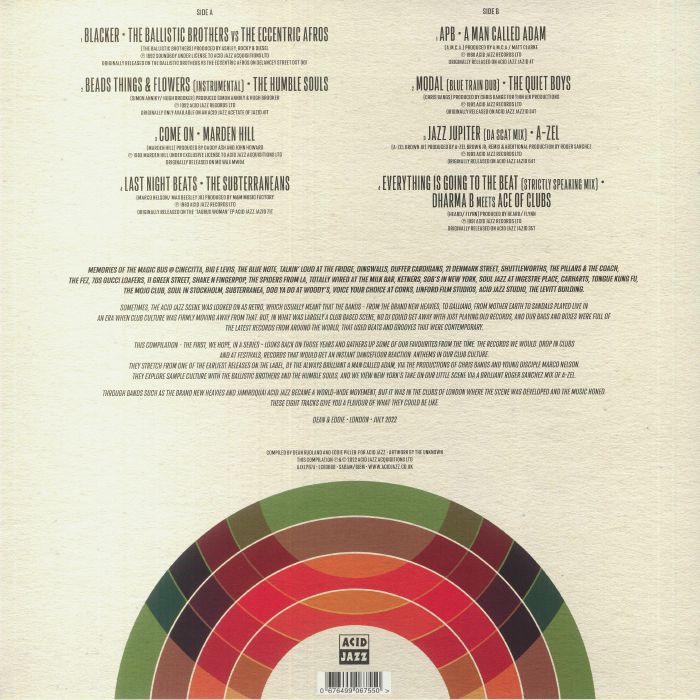 Eddie PILLER/DEAN RUDLAND/VARIOUS - Acid Jazz (Not Jazz) Vinyl at Juno ...