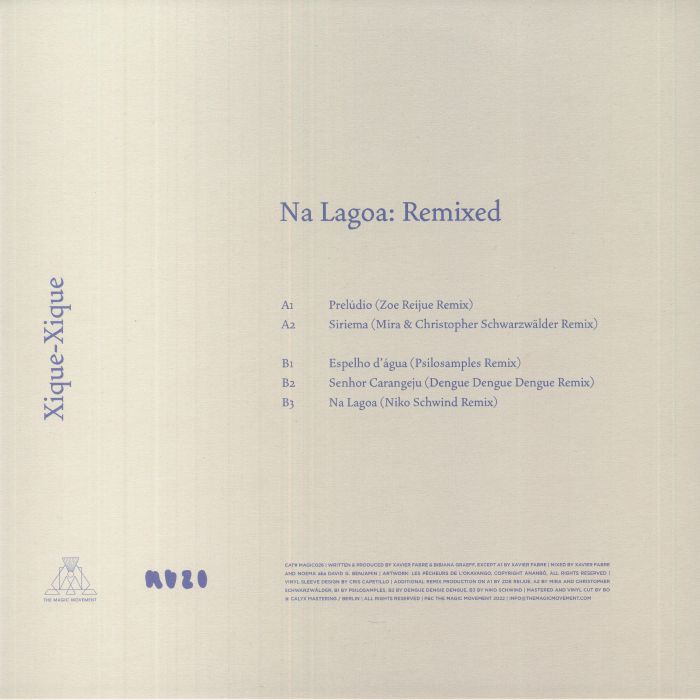 XIQUE XIQUE - Na Lagoa: Remixed Vinyl at Juno Records.
