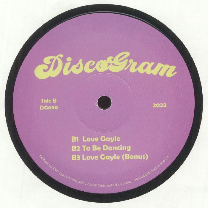 DISCOGRAM - DG030 Vinyl at Juno Records.