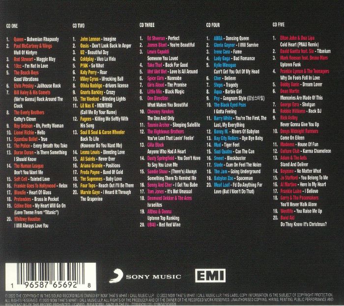 VARIOUS - NOW #1s CD at Juno Records.