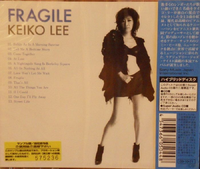 Keiko LEE - Fragile CD at Juno Records.