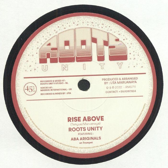 Roots Unity Rise Above Vinyl At Juno Records