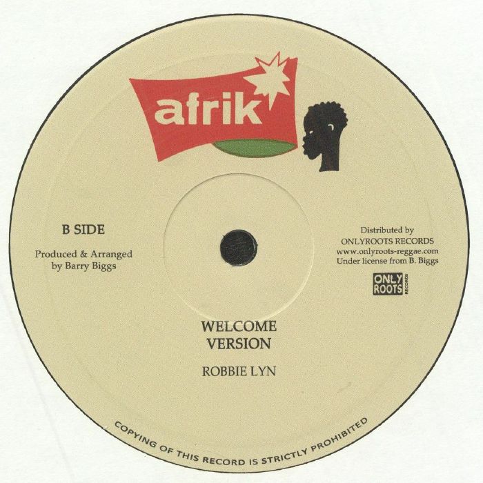 Barry BIGGS/BARRY S ALL STARS/ROBBIE LYN - You re Welcome Vinyl at Juno ...