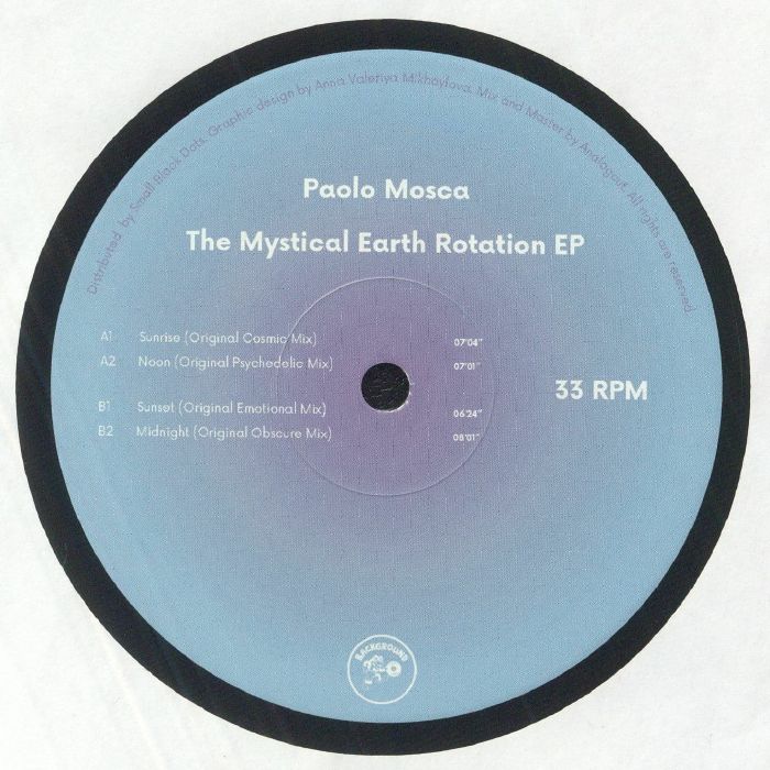 Paolo MOSCA - The Mystical Earth Rotation EP Vinyl at Juno Records.