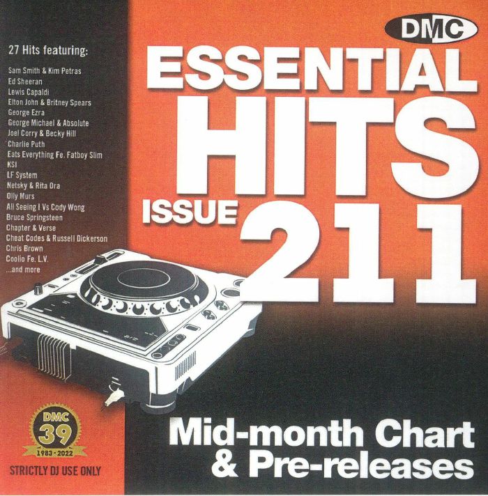 VARIOUS - DMC Essential Hits 211: Mid Month Chart & Pre Releases (Strictly DJ Only) CD at Juno ...