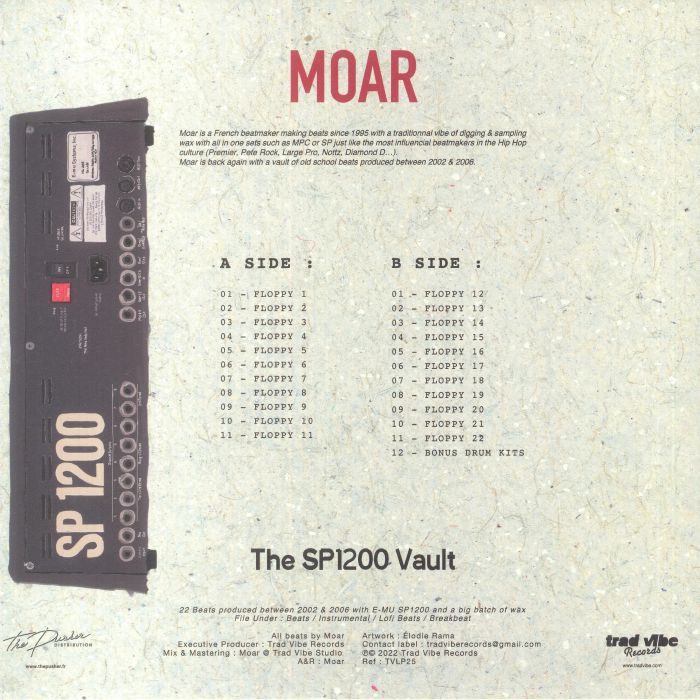 MOAR - The SP1200 Vault Vinyl at Juno Records.