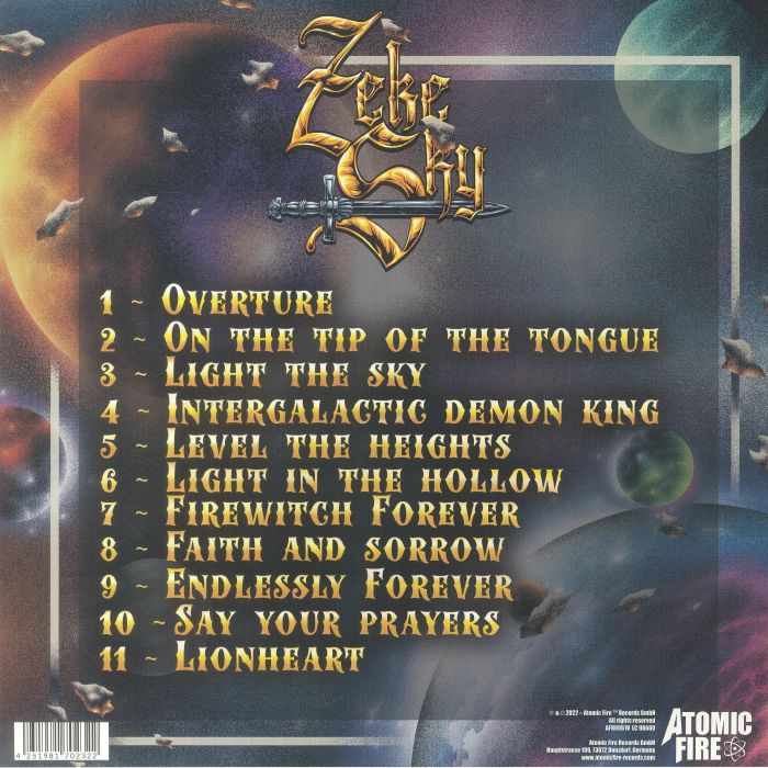 ZEKE SKY - Intergalactic Demon King Vinyl at Juno Records.