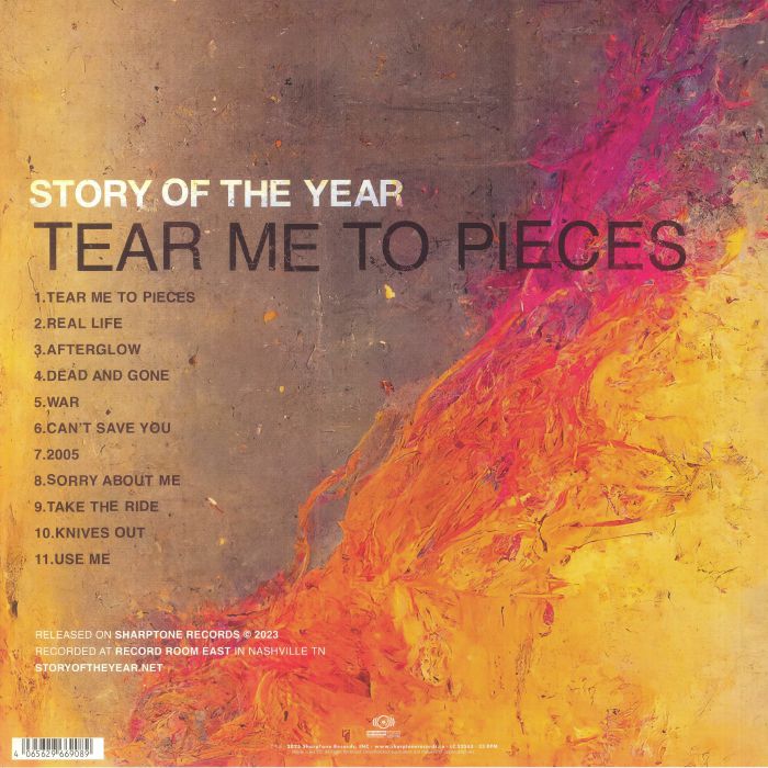 STORY OF THE YEAR - Tear Me To Pieces Vinyl at Juno Records.