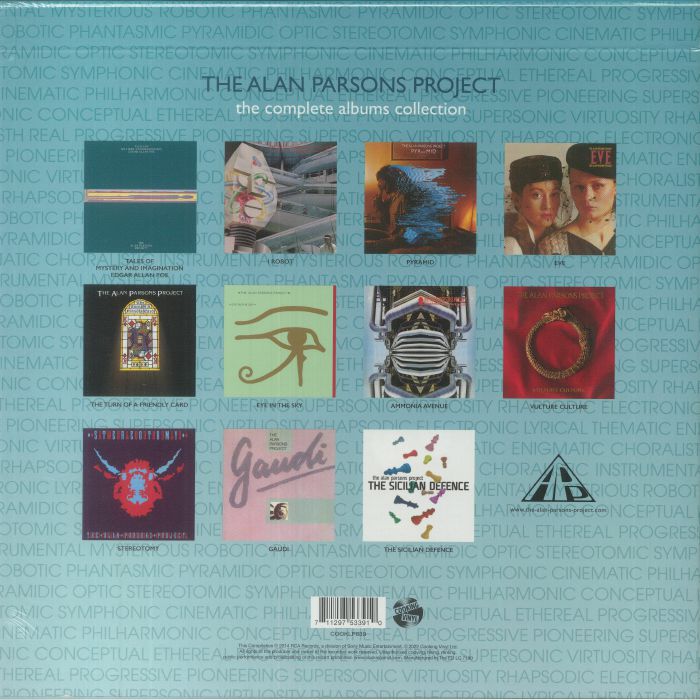 The ALAN PARSONS PROJECT - The Complete Albums Collection (Super Deluxe ...