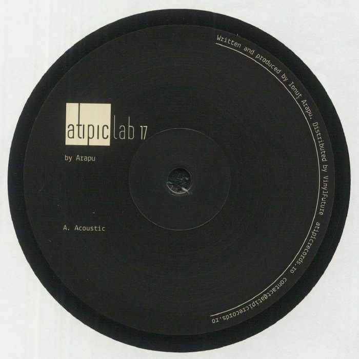 ARAPU - ATIPICLAB 017 Vinyl at Juno Records.