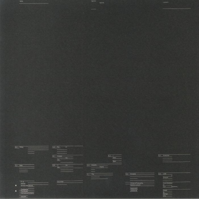 GALCHER LUSTWERK - 100% Galcher (remastered) Vinyl at Juno Records.