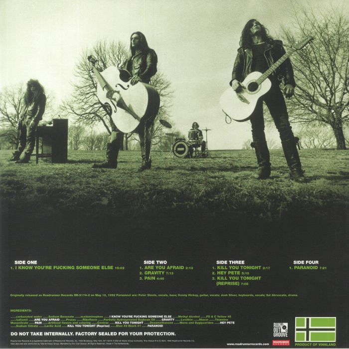 TYPE O NEGATIVE - The Origin Of The Feces (Not Live At Brighton Beach ...
