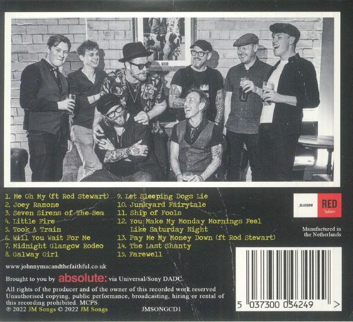 Johnny MAC & The Faithful - Midnight Glasgow Rodeo CD at Juno Records.