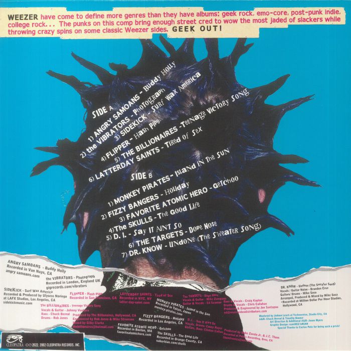 VARIOUS - A Punk Tribute To Weezer (reissue) Vinyl at Juno Records.