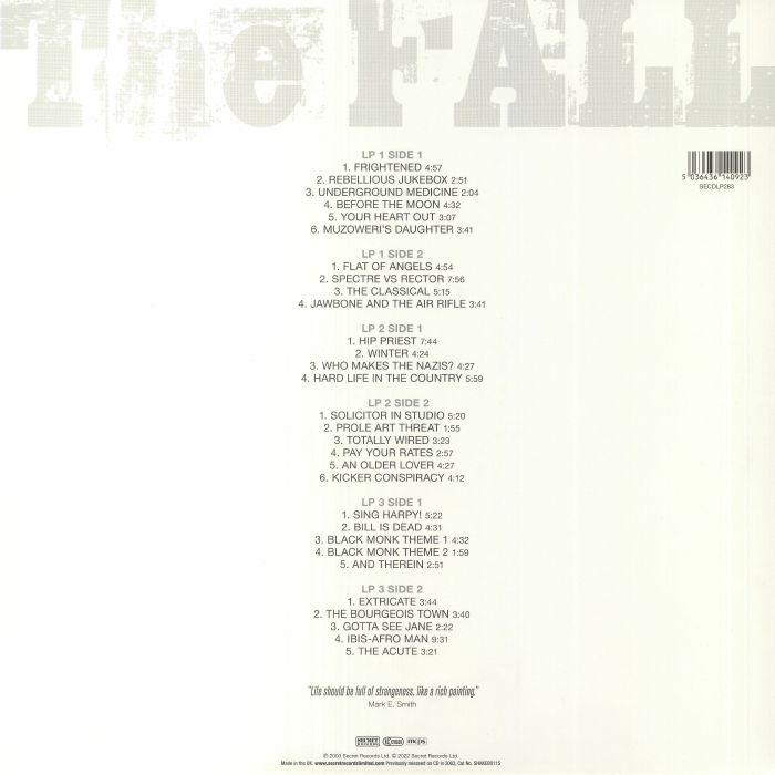 The FALL - Rebellious Jukebox (reissue) Vinyl at Juno Records.