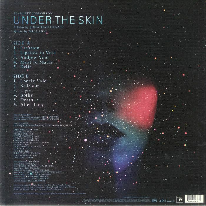 Mica LEVI - Under The Skin (Soundtrack) (B-STOCK) Vinyl at Juno Records.