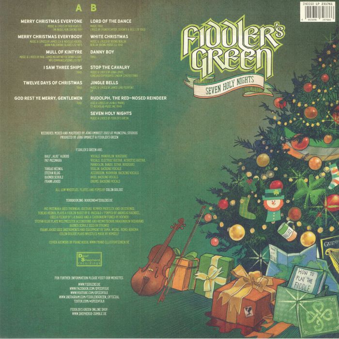 FIDDLER'S GREEN - Seven Holy Nights Vinyl at Juno Records.