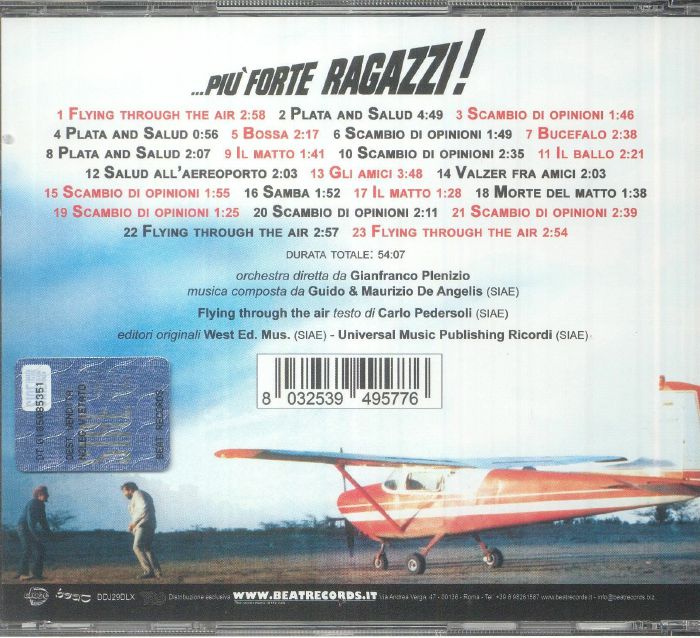 GUIDO & MAURIZIO DE ANGELIS - Piu' Forte Ragazzi (Soundtrack) (50th ...