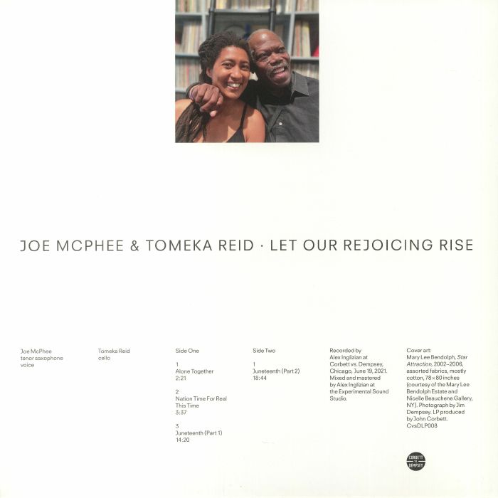 Joe McPHEE/TOMEKA REID - Let Our Rejoicing Rise Vinyl at Juno Records.