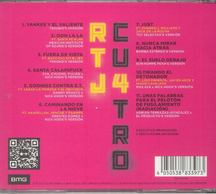 RUN THE JEWELS - RTJ CU4TRO CD at Juno Records.