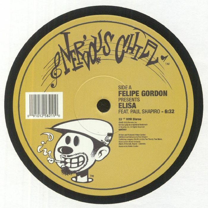 Felipe GORDON feat PAUL SHAPIRO - Elisa Vinyl at Juno Records.