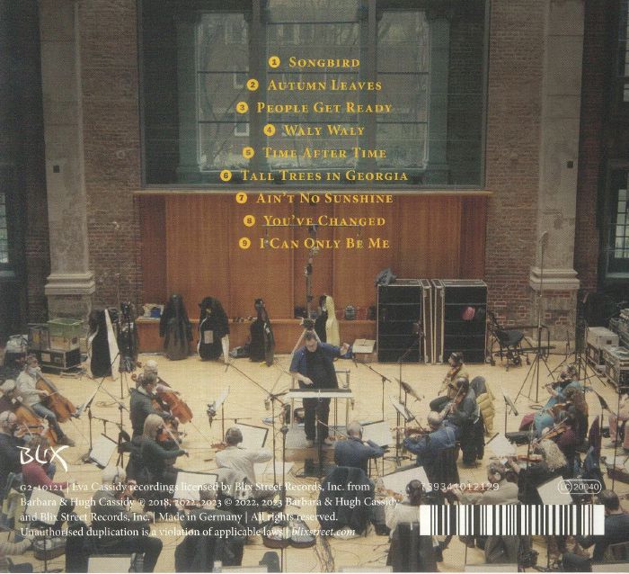 Eva Cassidy With The London Symphony Orchestra I Can Only Be Me Cd At