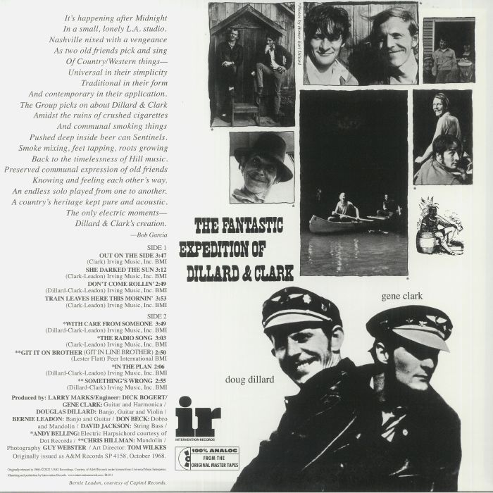 DILLARD & CLARK - The Fantastic Expedition Of Dillard & Clark (reissue ...