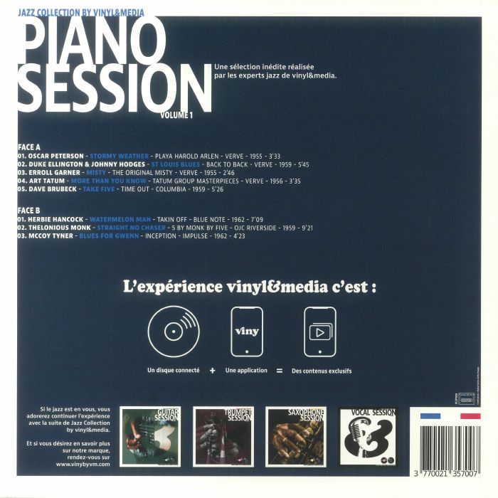 VARIOUS - Piano Session Volume 1 Vinyl at Juno Records.
