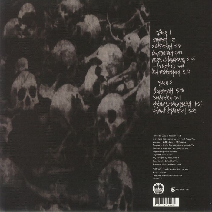 LIVING SACRIFICE - Nonexistent (30th Anniversary Edition) Vinyl at Juno ...