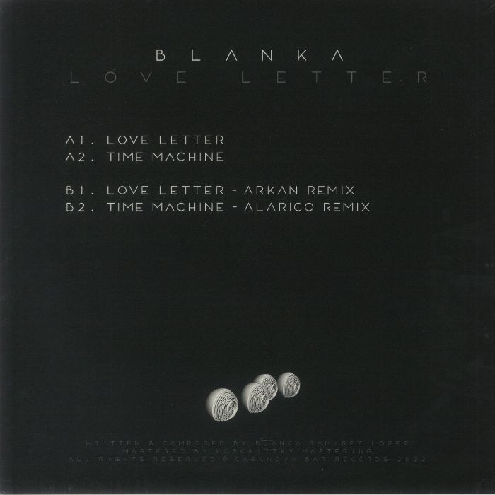 BLANKA - Love Letter Vinyl at Juno Records.