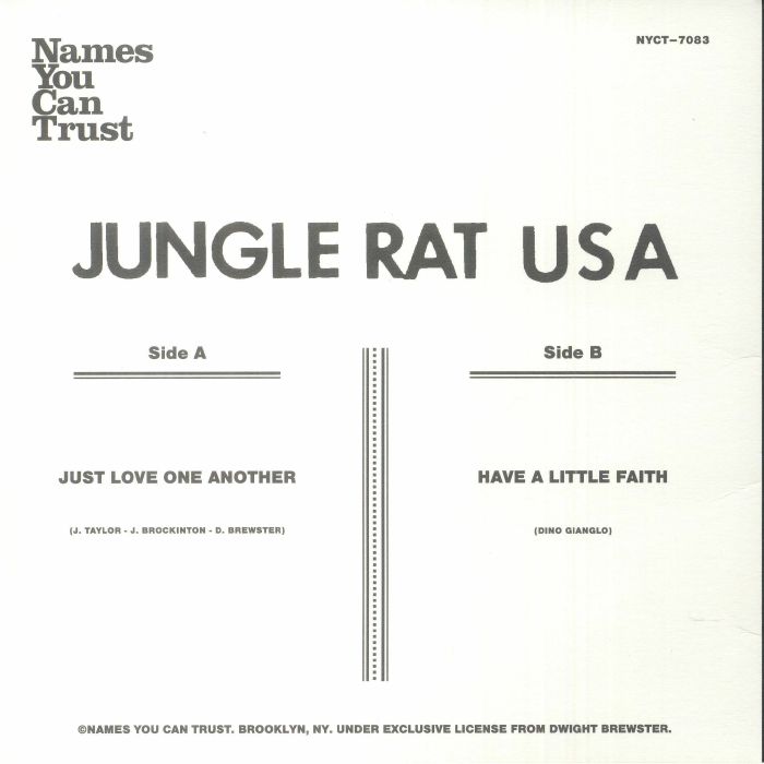 The JUNGLE RAT USA - Just Love One Another (reissue) Vinyl at Juno Records.