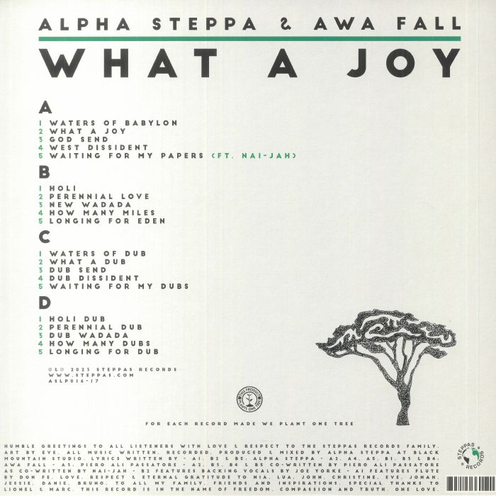 ALPHA STEPPA/AWA FALL - What A Joy Vinyl at Juno Records.