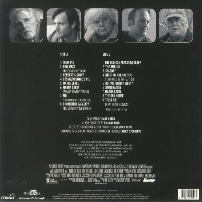 Mark ORTON - Nebraska (Soundtrack) Vinyl at Juno Records.