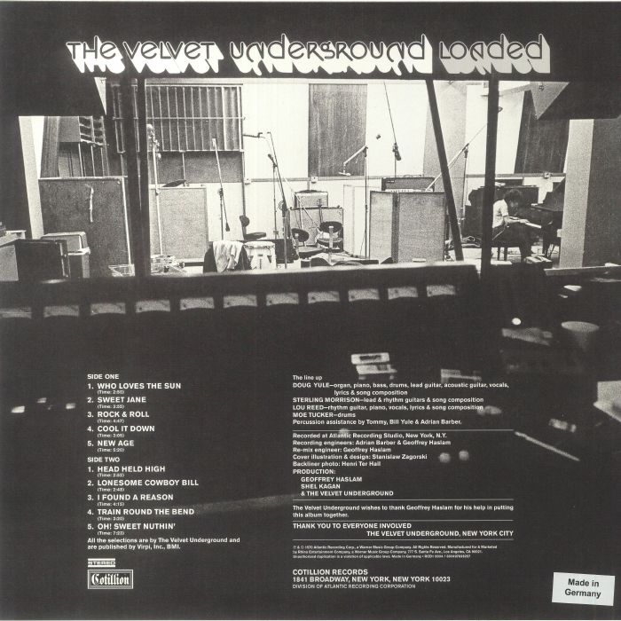 The VELVET UNDERGROUND - Loaded (reissue) Vinyl at Juno Records.