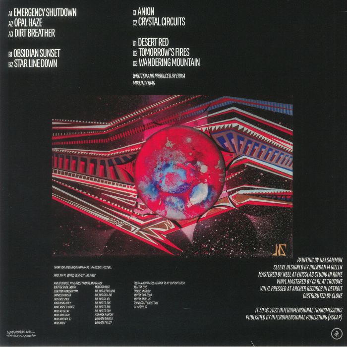 ERIKA - Anevite Void Vinyl at Juno Records.