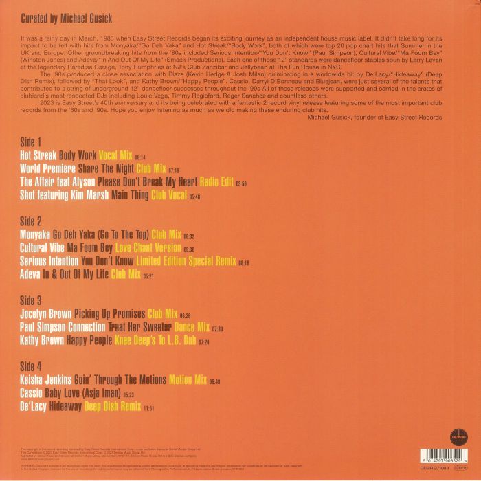 VARIOUS - Easy Street Records: 40th Anniversary Vinyl at Juno Records.
