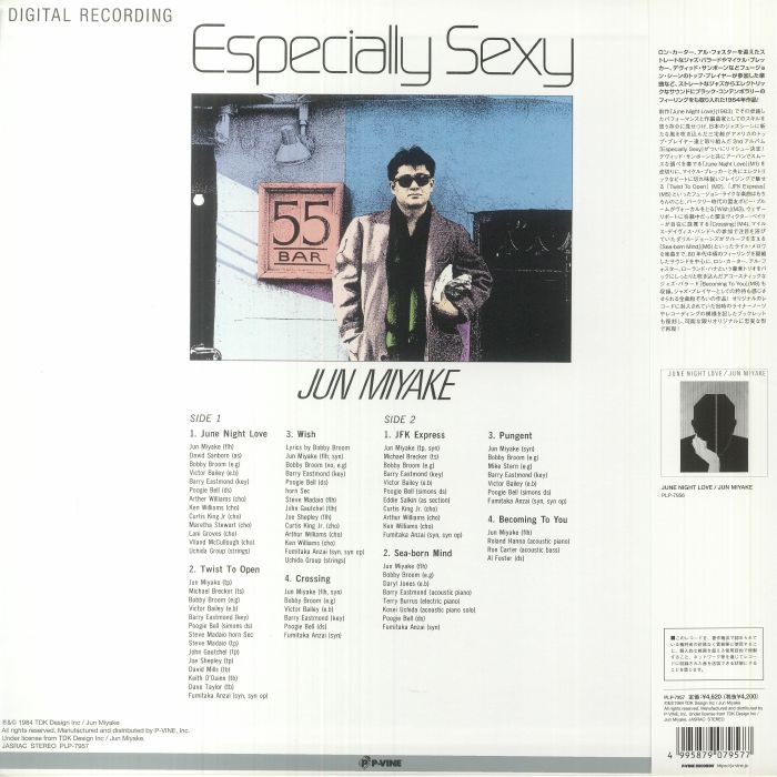 Jun MIYAKE - Especially Sexy (Japanese Edition) Vinyl at Juno Records.