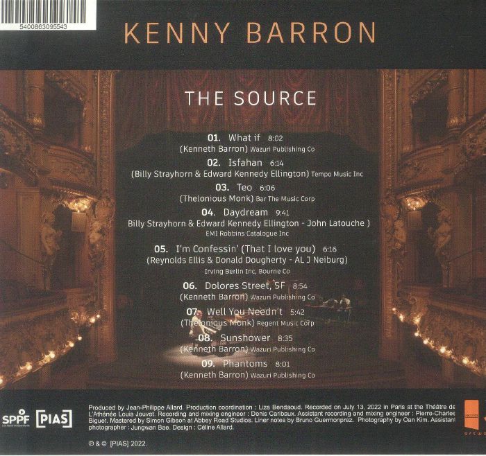 Kenny BARRON - The Source CD at Juno Records.