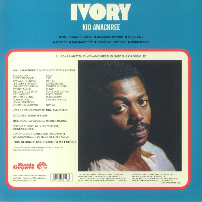 KIO AMACHREE - Ivory Vinyl at Juno Records.