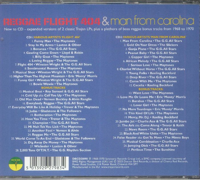 VARIOUS - Reggae Flight 404 CD at Juno Records.