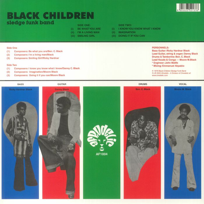 BLACK CHILDREN SLEDGE FUNK BAND - Black Children Vinyl at Juno Records.