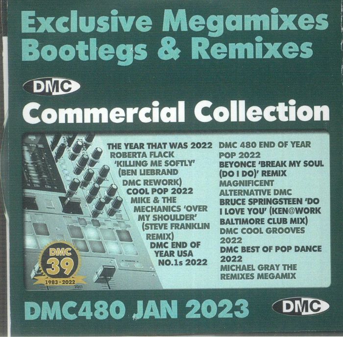 VARIOUS - DMC Commercial Collection January 2023: Exclusive Megamixes ...
