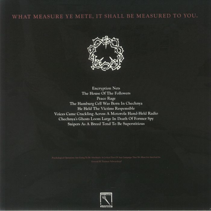 VATICAN SHADOW - Ghosts Of Chechnya (reissue) Vinyl at Juno Records.