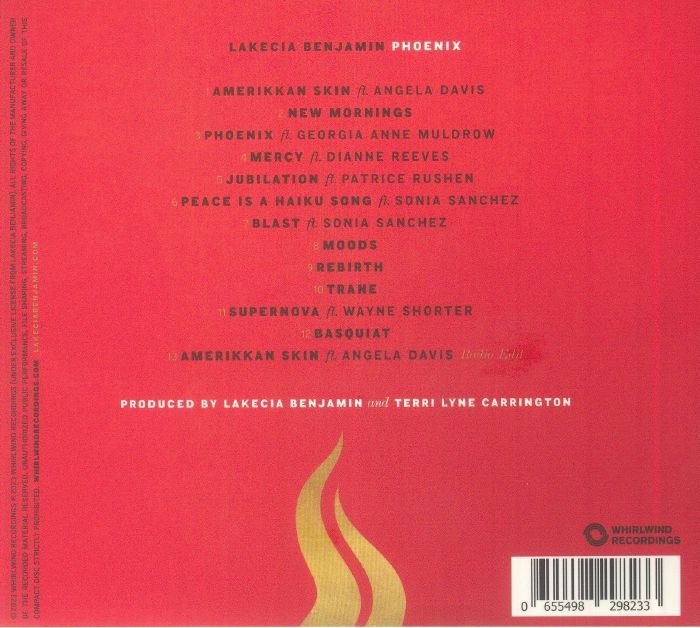 Lakecia BENJAMIN - Phoenix CD at Juno Records.