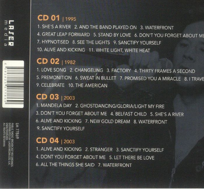 SIMPLE MINDS - Live On Air CD at Juno Records.