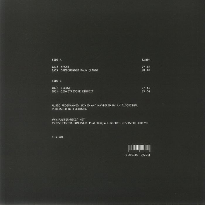 ATOM TM - Nacht Vinyl at Juno Records.