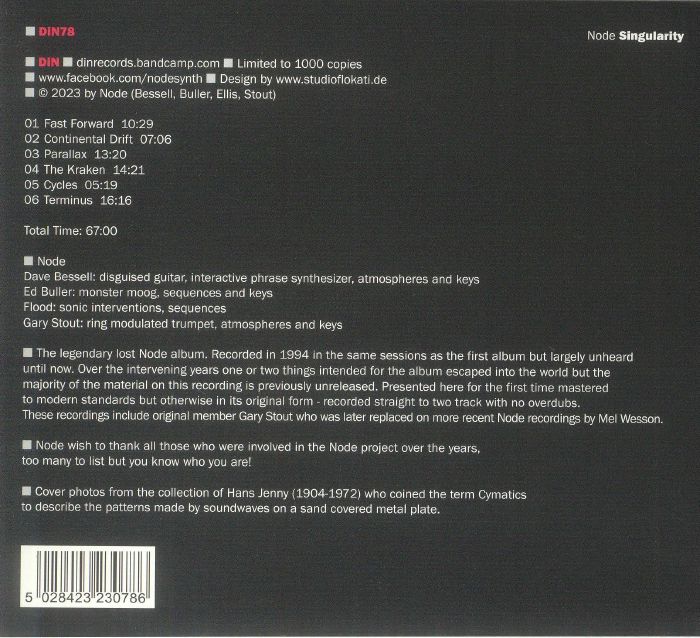 NODE - Singularity CD at Juno Records.